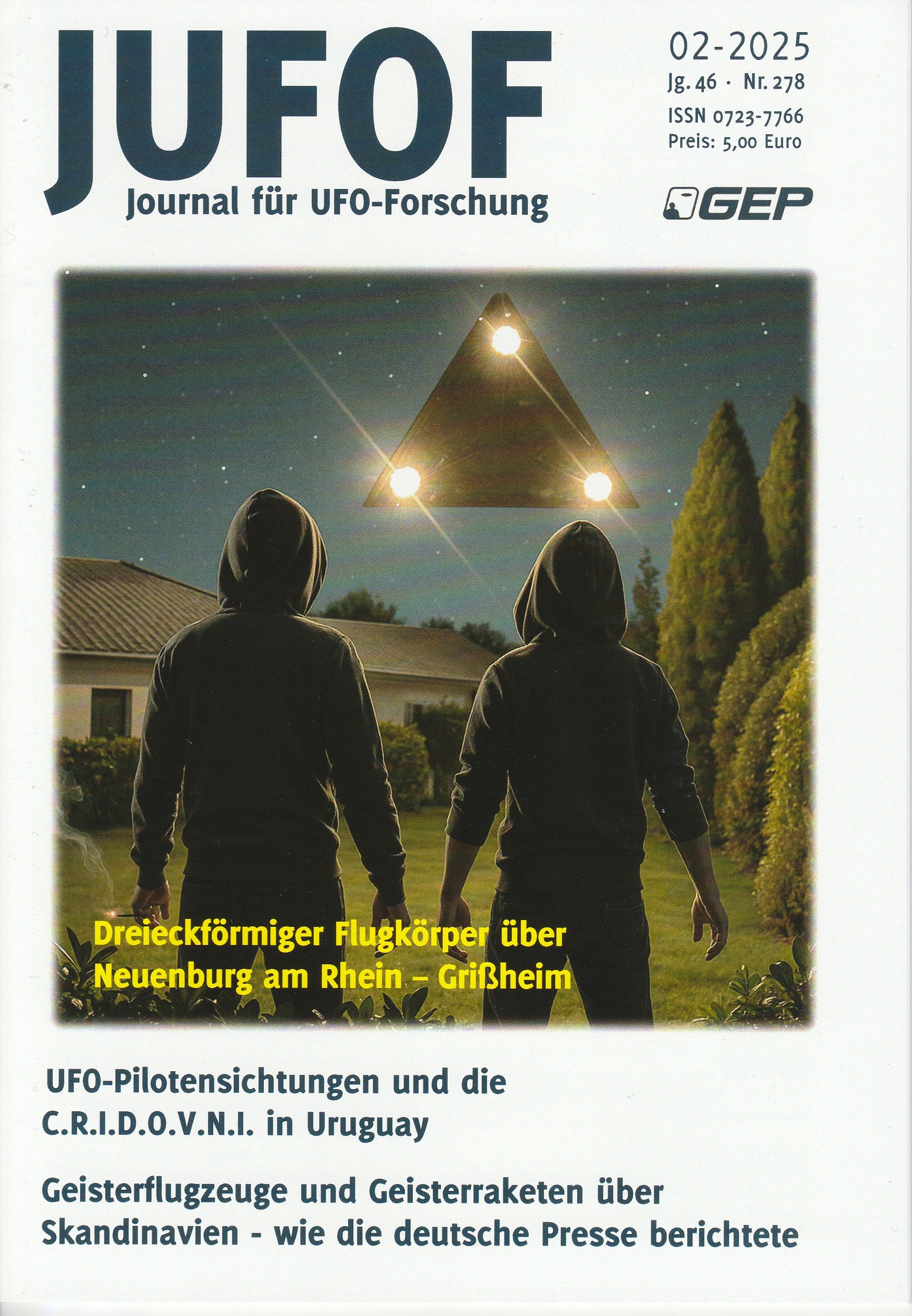 JUFOF 278 (02-2025) – Journal für UFO-Forschung